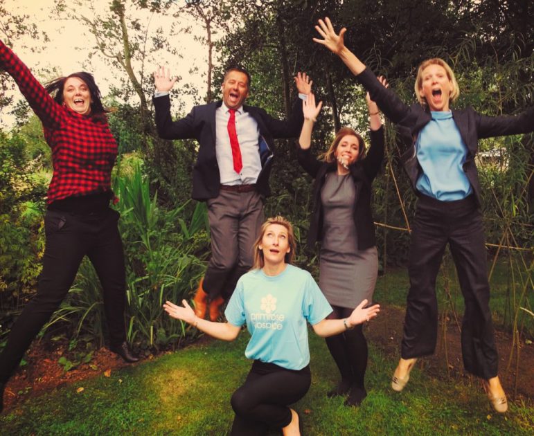 ‘Fearless Five’ in Redditch reaching for the sky in 10,000ft leap for ...