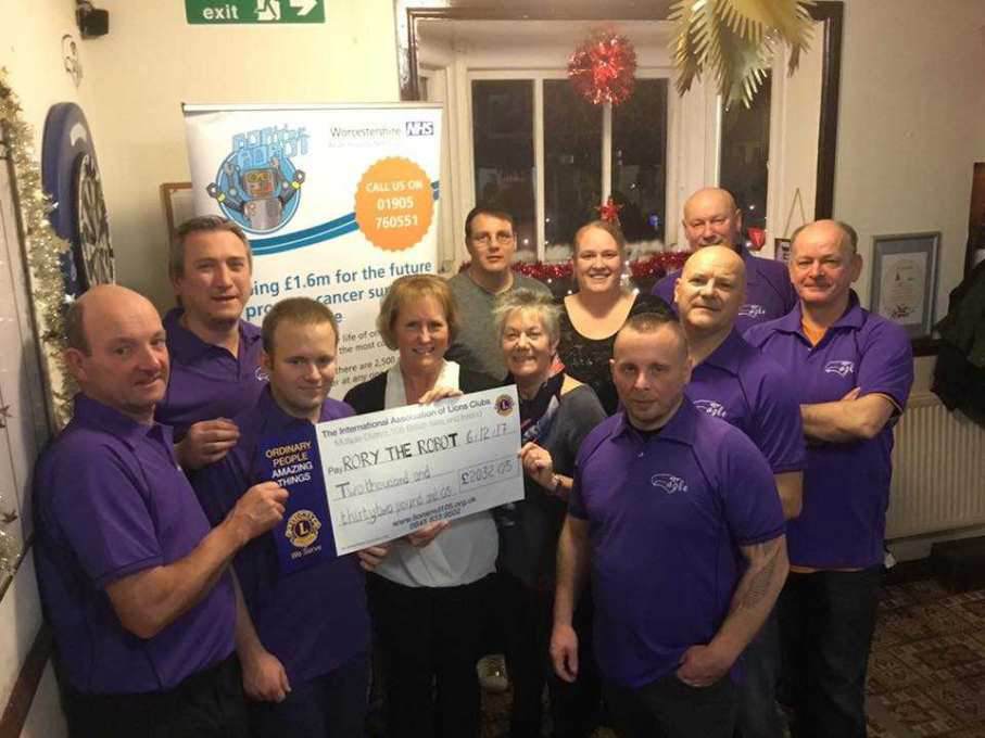 Lions hit the target for Rory appeal in Redditch - The Redditch Standard