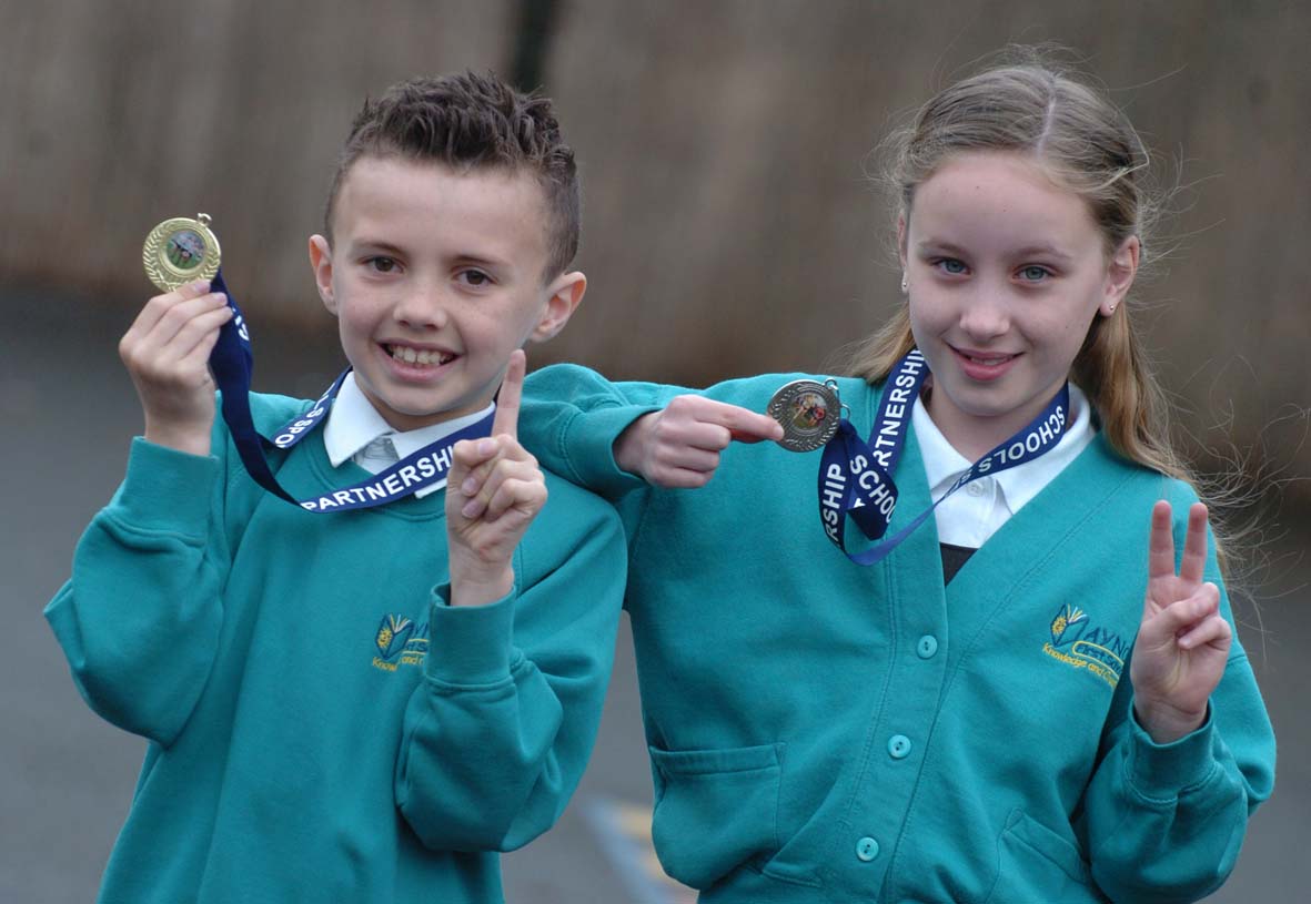 Cheers for The Vaynor First School after it triumph in Quicksticks ...
