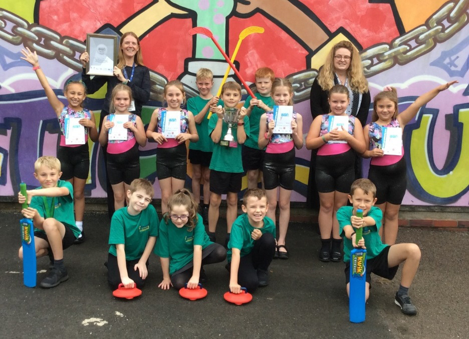 Vaynor First School achieves Silver Award for the School Games Mark ...