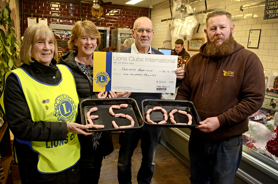 Lions and Radiate Redditch bring good cheer with help from Studley's ...
