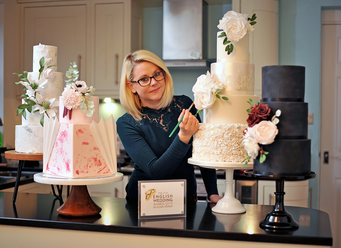 A wedding cake designer from Redditch named as one of the best - The ...
