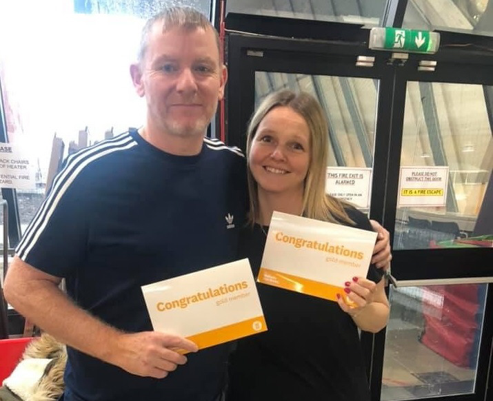 Sweet romance is even sweeter now as happy couple shed the pounds - The ...
