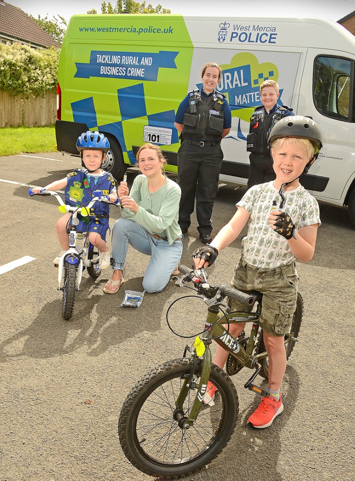 Stamp of success as police step up Redditch bike marking campaign - The ...