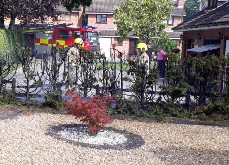 Redditch fire alert after weed killing heat gun sets hedge alight - The ...