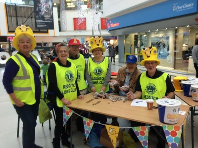 Redditch Lions celebrate 40 years of raising cash for Children in Need ...