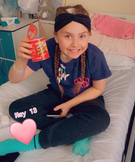 Lottie on a TikTok mission for the hospital that saved her life - The ...