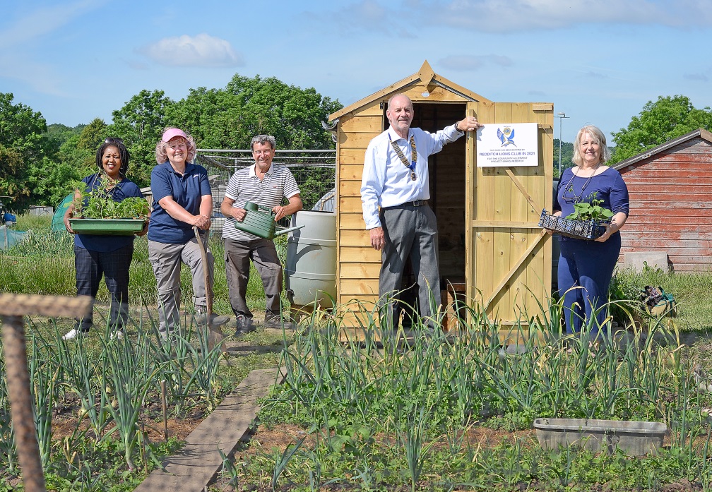 A shed load of help for mental health thanks to Redditch Lions - The ...