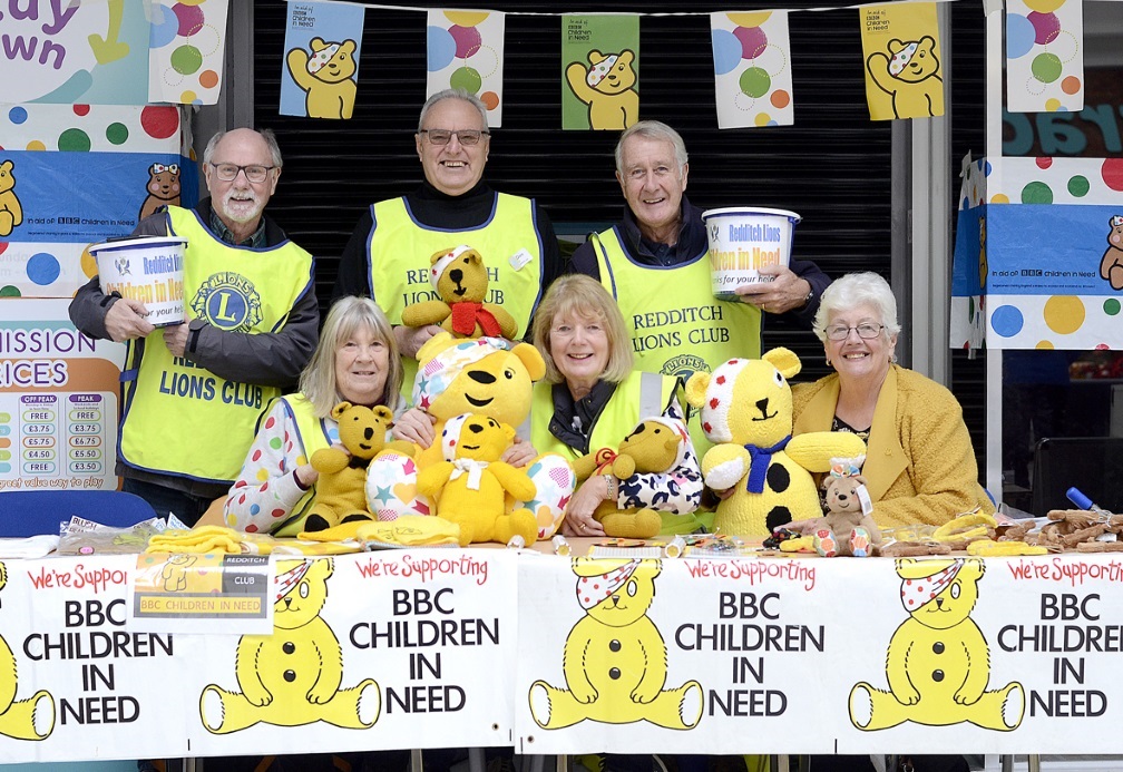 Redditch Lions roar back as public dig deep for Children in Need - The ...