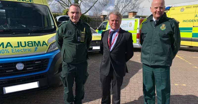 Turks and Caicos Islands Governor visits West Midlands Ambulance ...
