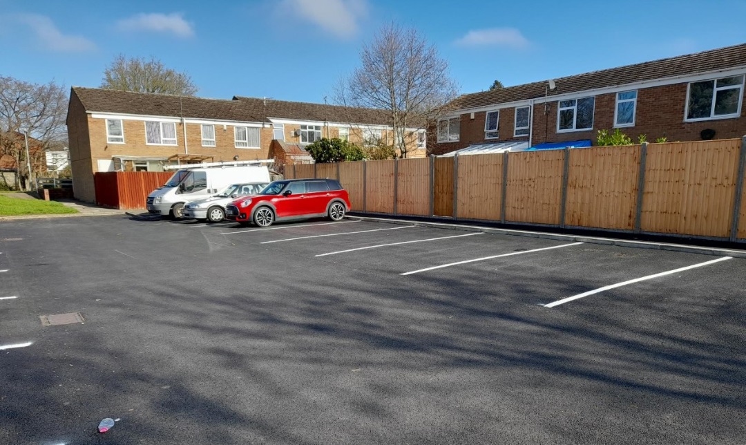 £180,000 parking upgrade scheme completed in Redditch closes - The ...
