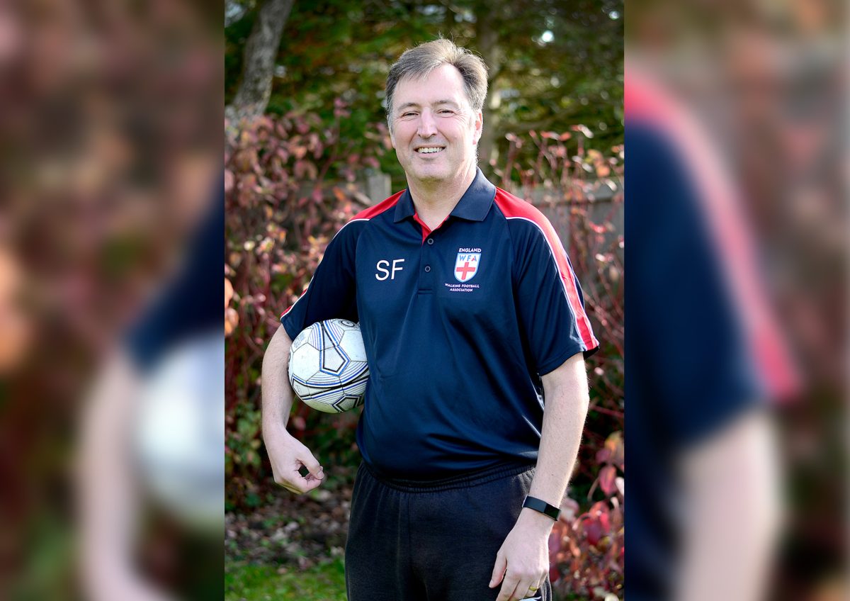 Redditch man named Walking Football England Parkinsons Under 55s - The ...
