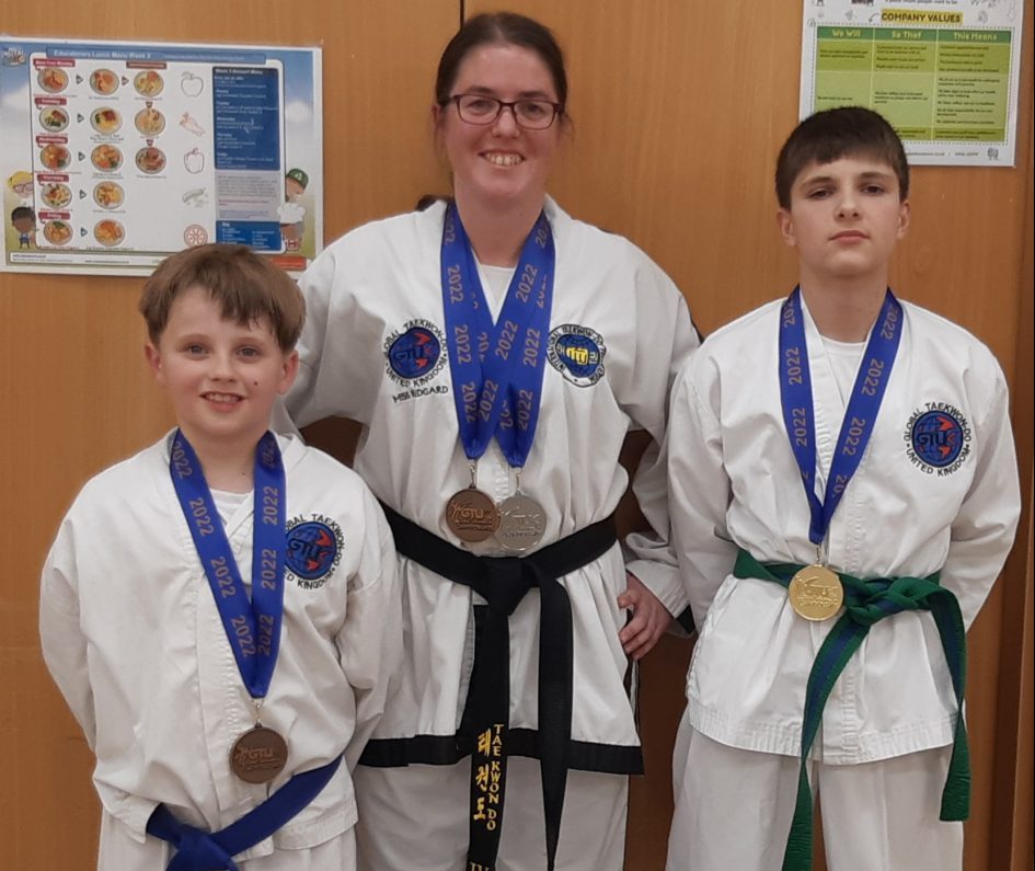 TAEKWONDO - GTUK Redditch win four medals at regional championships ...