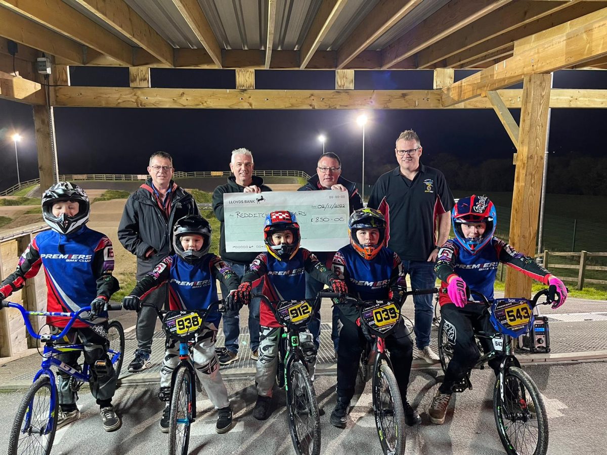 Redditch Round Table donates £850 to BMX club - The Redditch Standard