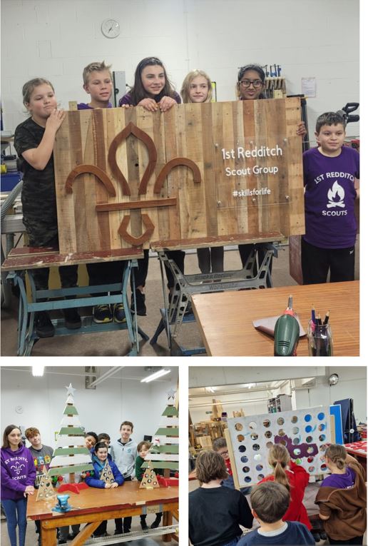 Redditch Scouts get creative at The Shed - The Redditch Standard