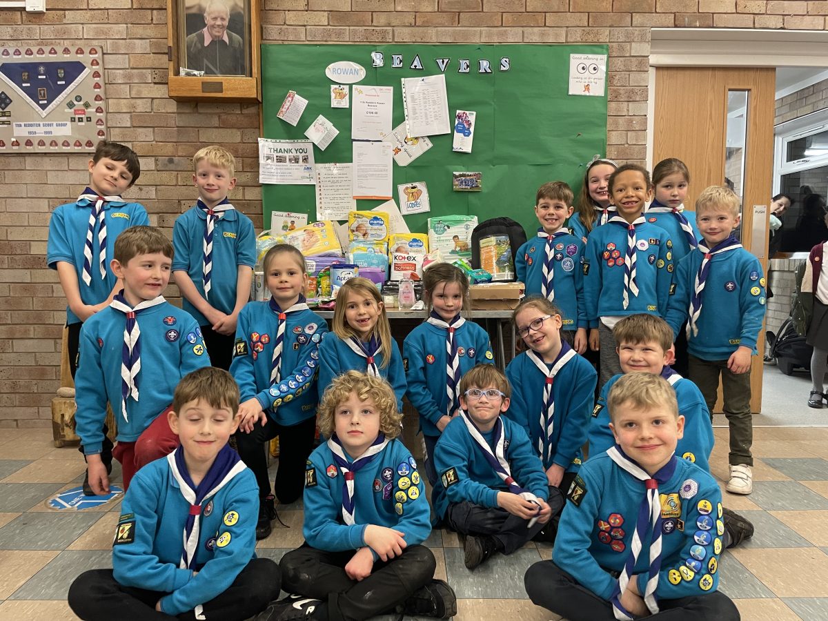 Redditch scout group donate to Turkey and Syria earthquake charities ...