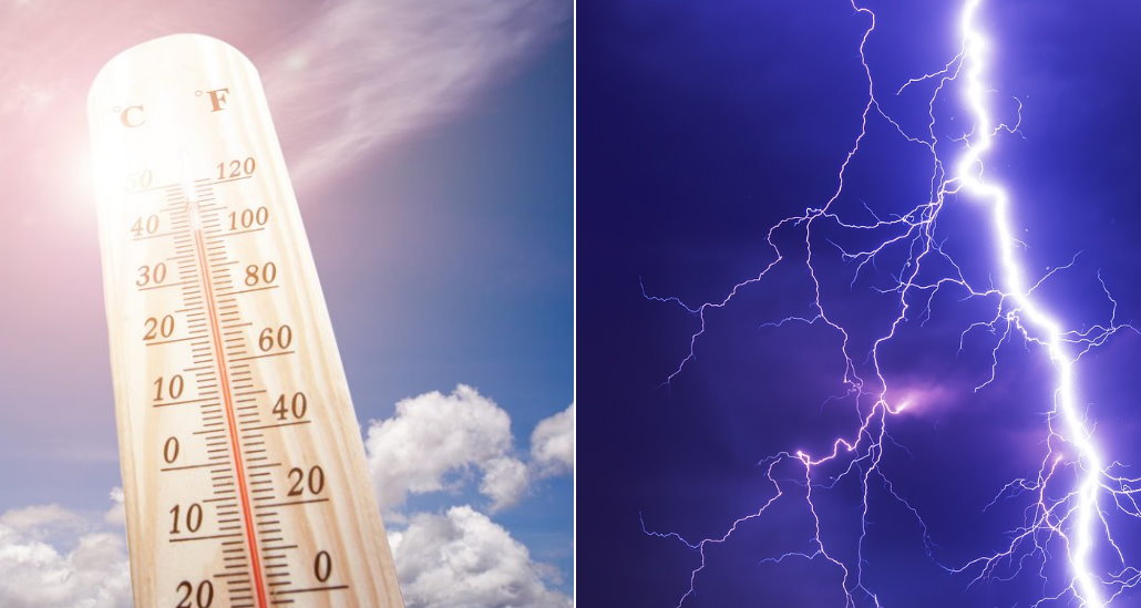 WEATHER WARNING - Hottest weekend of the year then thunderstorms ...