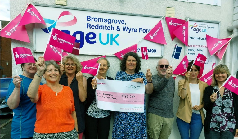 Age UK Bromsgrove, Redditch and Wyre Forest handed £72k cash boost to ...