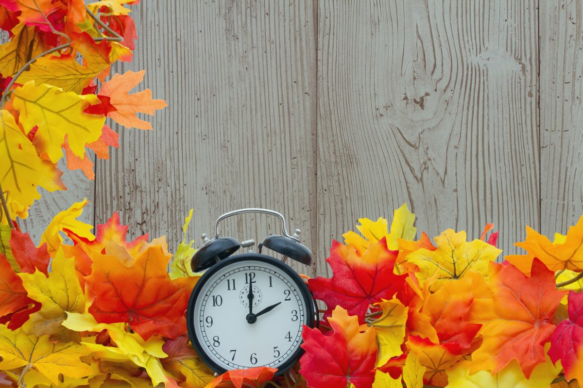 REMINDER - Remember to put your clocks back as British Summer Time ends ...