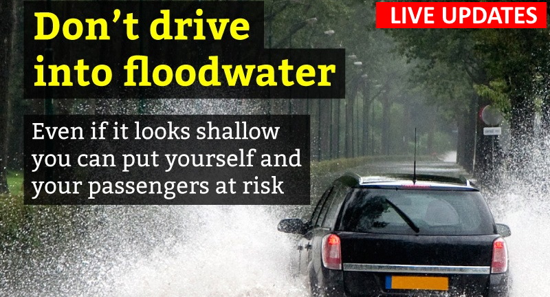 TRAVEL ALERT - Drivers warned over flooded roads across Redditch ...