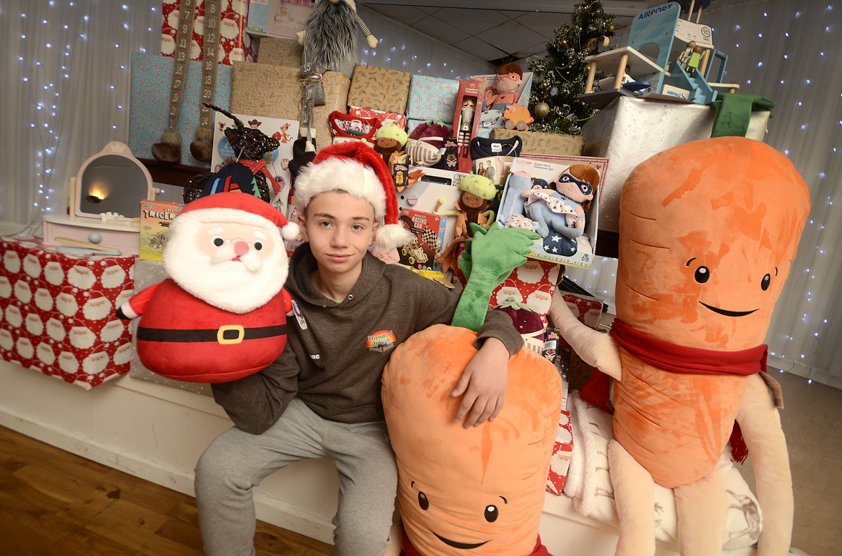 Redditch youngster Isaac's opens 'Present Bank' to spread some ...