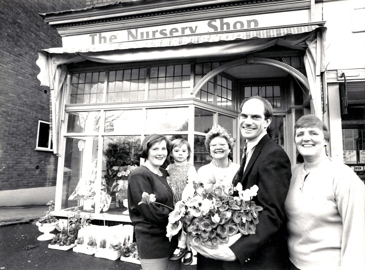 END OF AN ERA - The Nursery Shop in Redditch changes hands as Michael ...