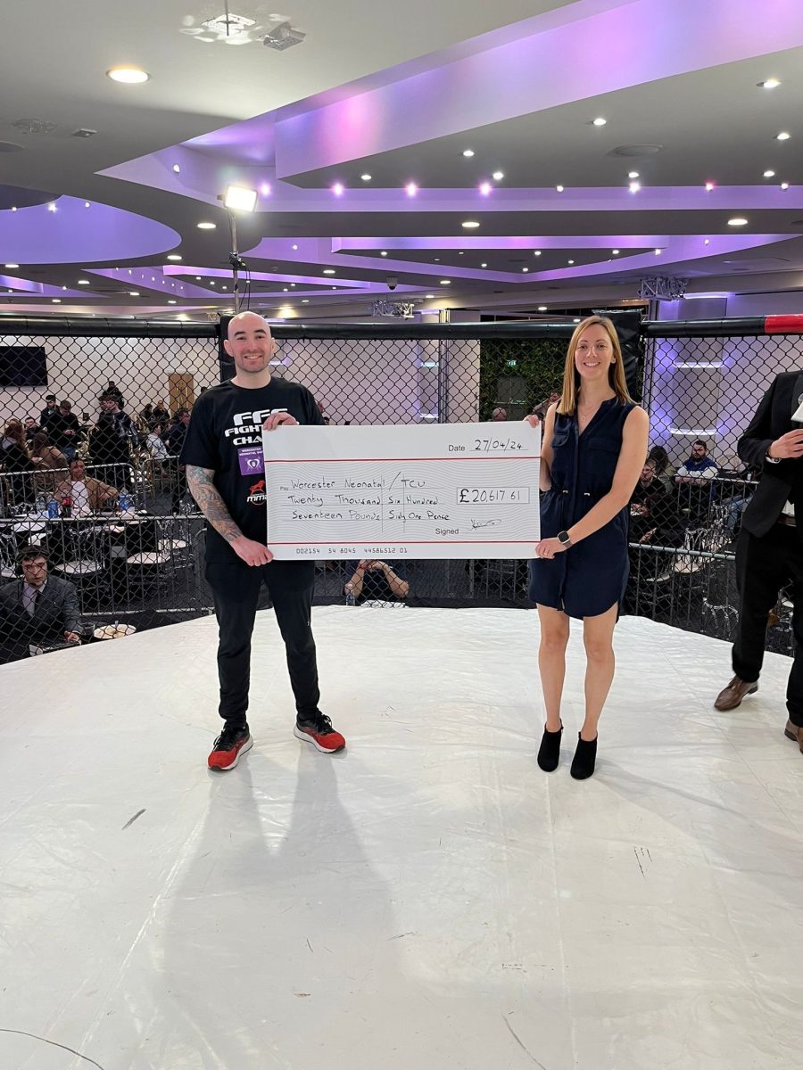 Redditch MMA Club raises over £20,000 for Worcestershire Acute ...