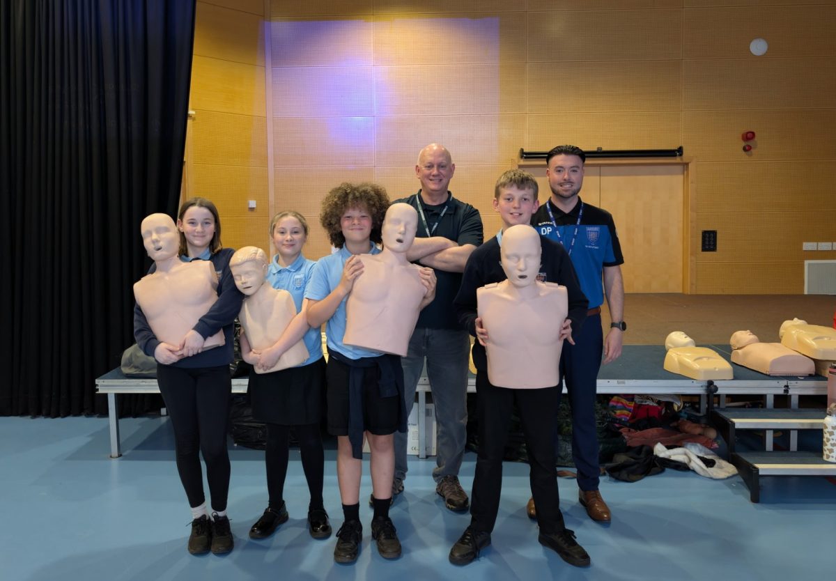 Alvechurch Middle School pupils learn vital life-saving skills during ...
