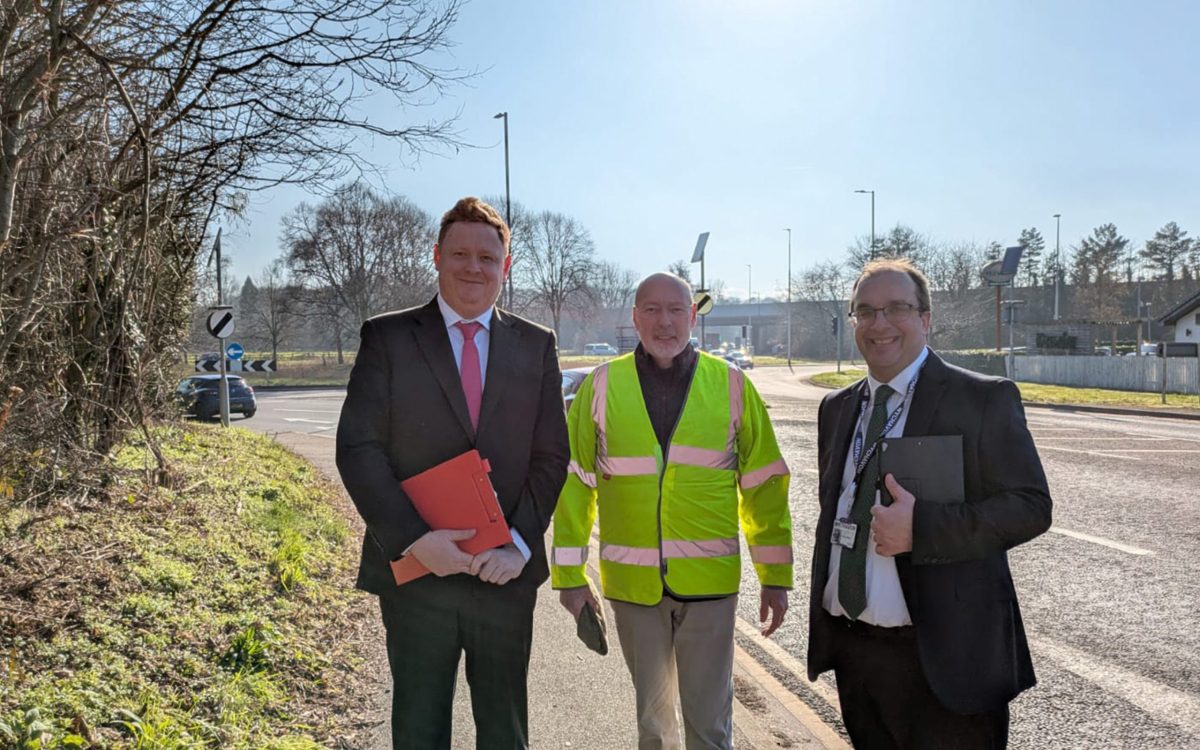 Redditch MP Chris Bloore hosts successful walking surgery in Wychbold ...