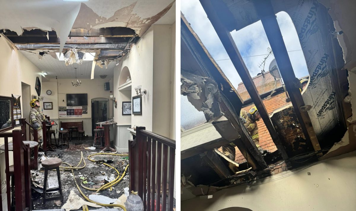'Thanks for support' as pictures of damage caused by fire at Swan in ...