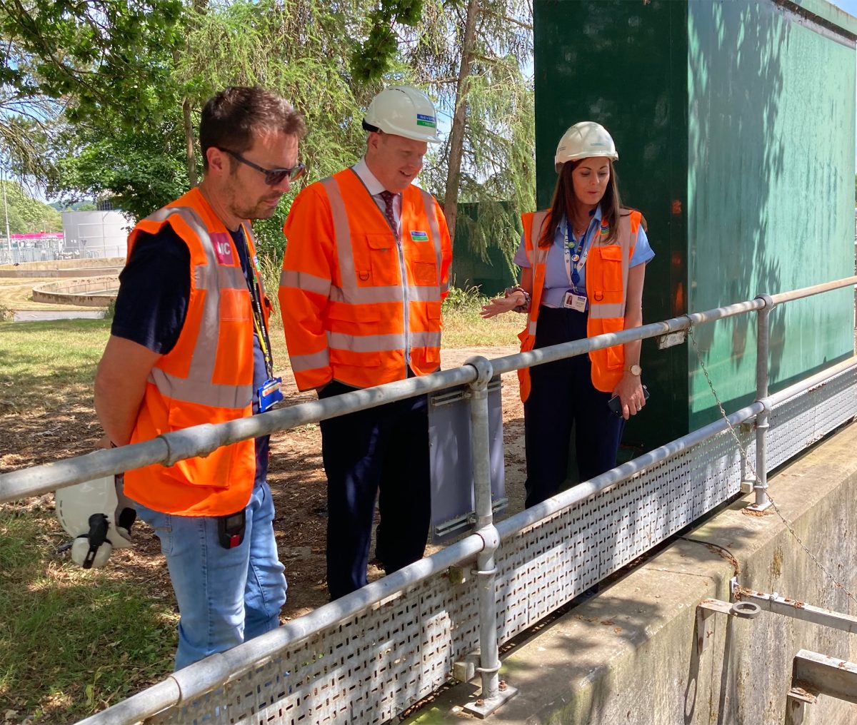 Redditch MP visits Severn Trent innovation centre to discuss support ...