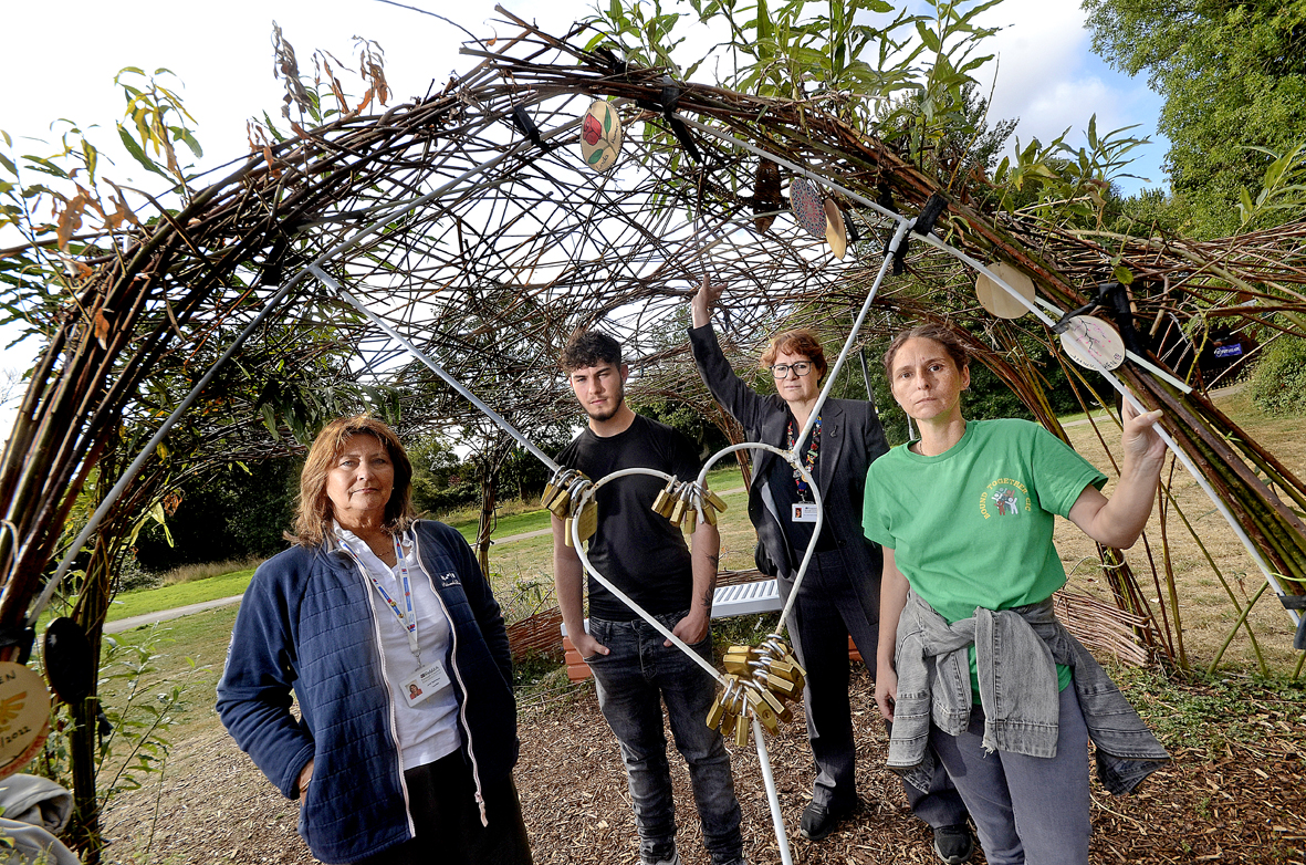 Community pledge to rebuild memorial in Matchborough after 'heartless ...