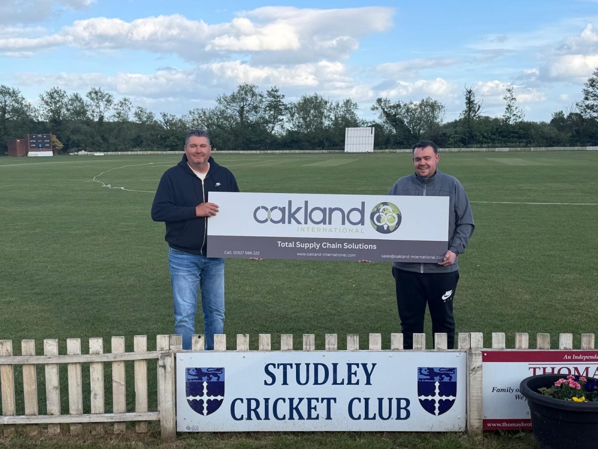 Studley Cricket Club secure business sponsorship - The Redditch Standard