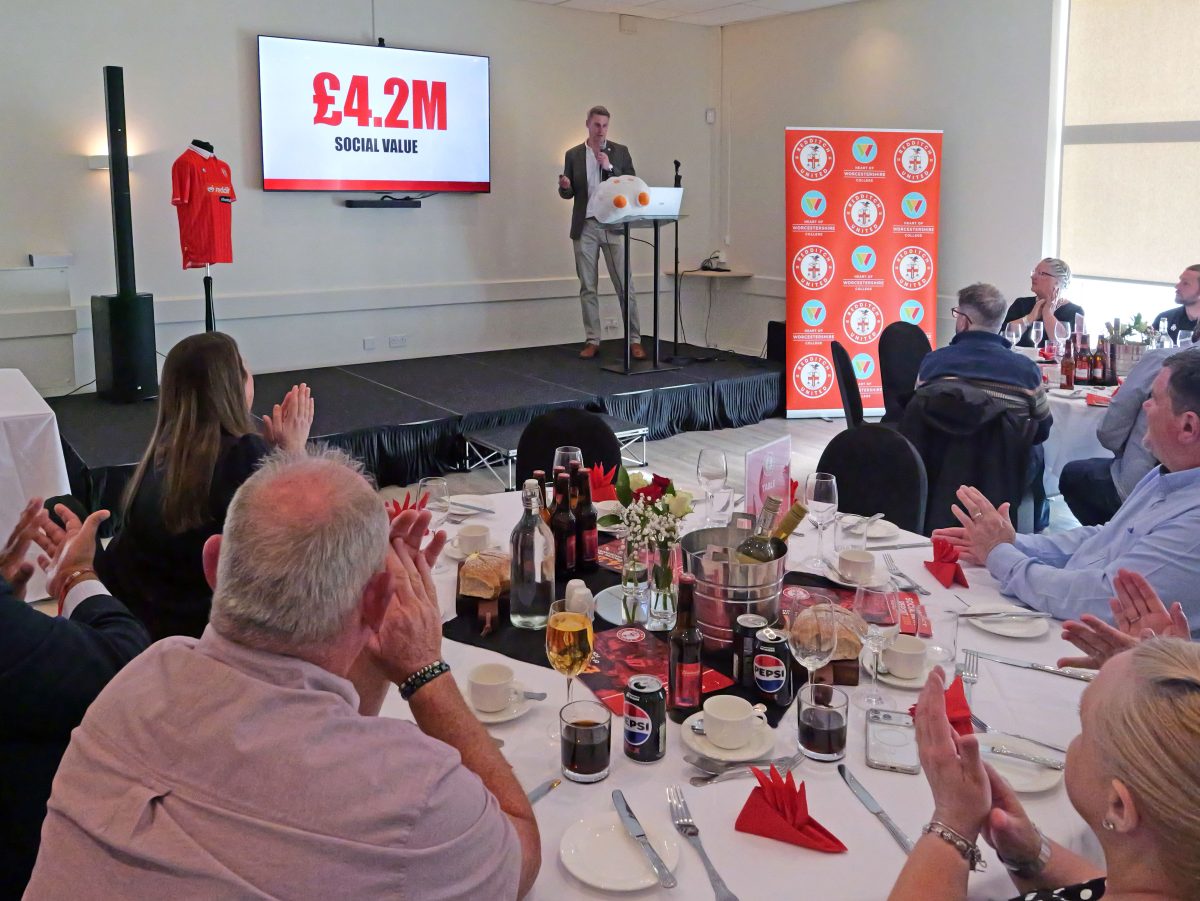 Reds celebrate value to Redditch with new social impact report - The ...